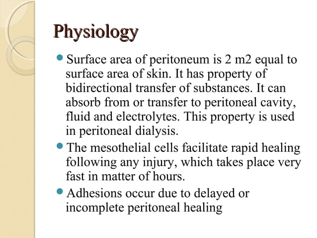 Peritonitis kawiz | PPT