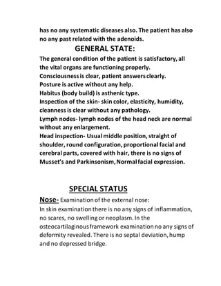 Peritonsillar abscess case report | PDF