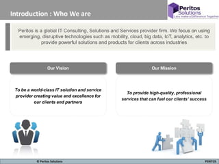 Peritos it solutions capability deck marketing | PPTX