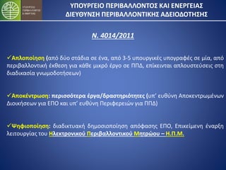 Περιβαλλοντική Αδειοδότηση | PPTX