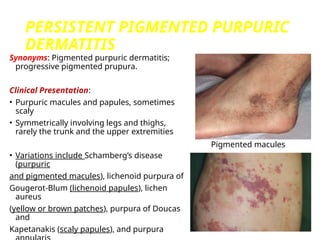 Perivascular dermatitis in human skin.pptx