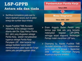 Perjalanan lsp gppb | PPTX