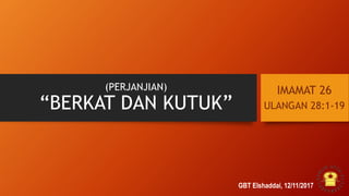 Perjanjian - The Covenant | PPT