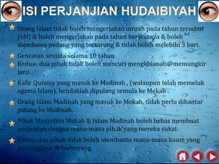 Perjanjian hudaibiah (3) | PPTX