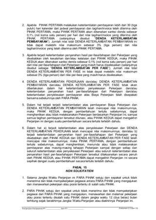 Contoh Perjanjian Kerjasama Implementasi Care General Insurance System ...