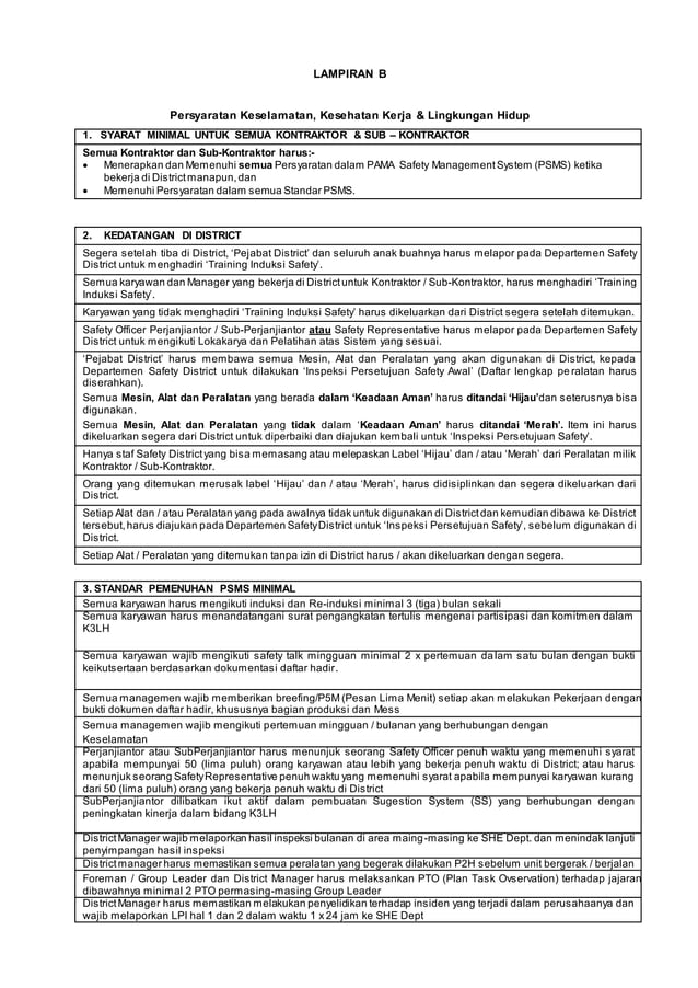 Contoh Perjanjian Pembangunan Mess Terbaru (Beli Perjanjian, Hub ...