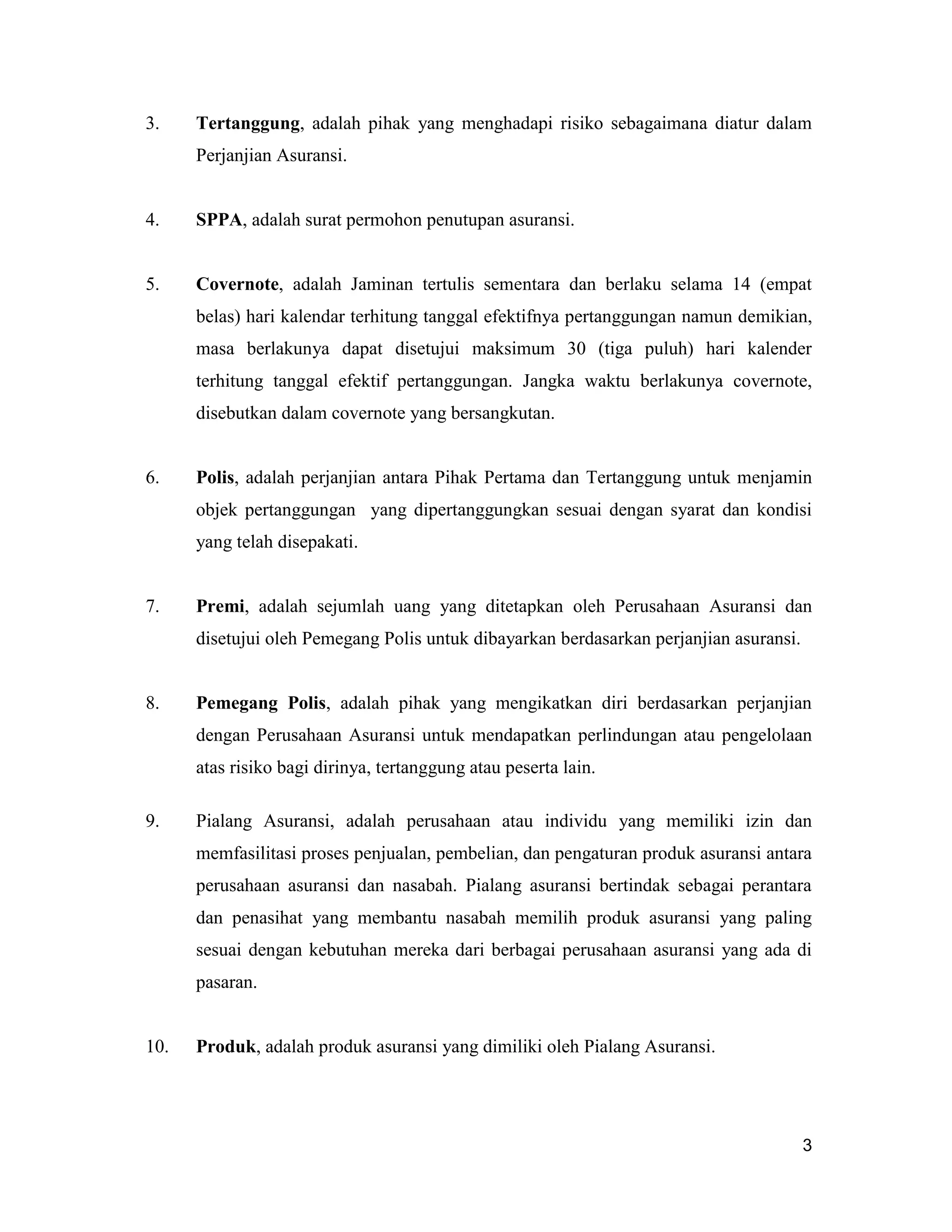 Perjanjian Pialang Broker Asuransi.doc