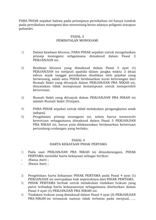 PERJANJIAN PRA NIKAH EKSKLUSIF TERBARU.docx