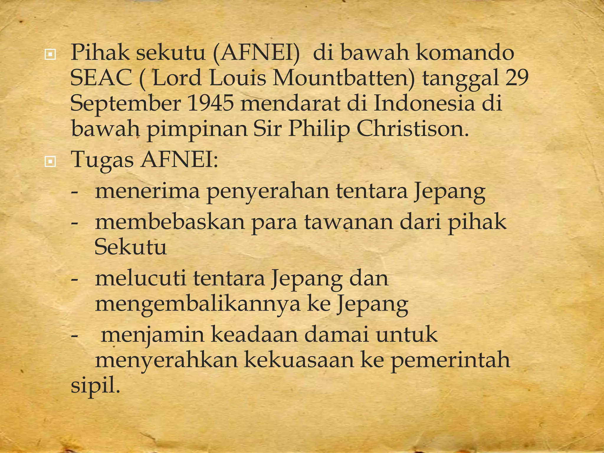Perjuangan bangsa indonesia dalam mencapai kemerdekaan | PPTX