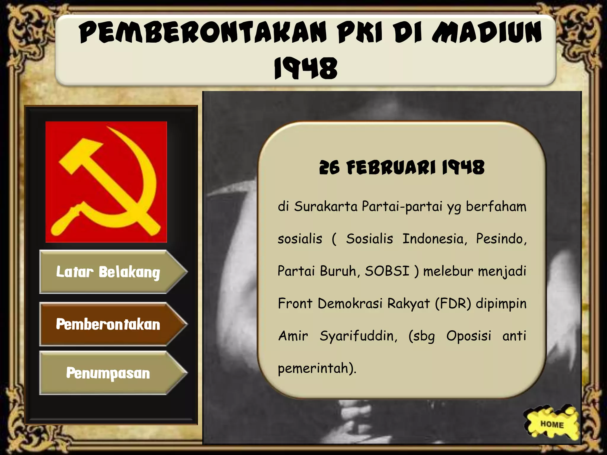Perjuangan menghadapi pergolakan dalam negeri | PPTX