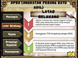 Perjuangan menghadapi pergolakan dalam negeri | PPTX