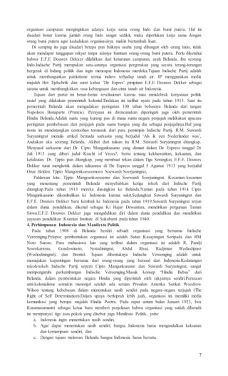 Perjuangan organisasi pergerakan kebangsaan | DOCX