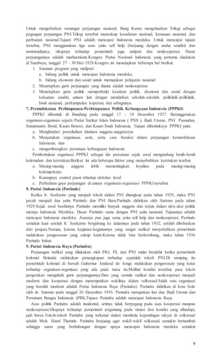 Perjuangan organisasi pergerakan kebangsaan | PDF