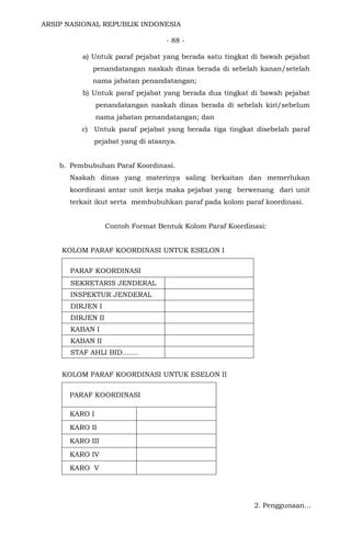 Perka anri no 02 tahun 2014 tentang pedoman tata naskah dinas | PDF