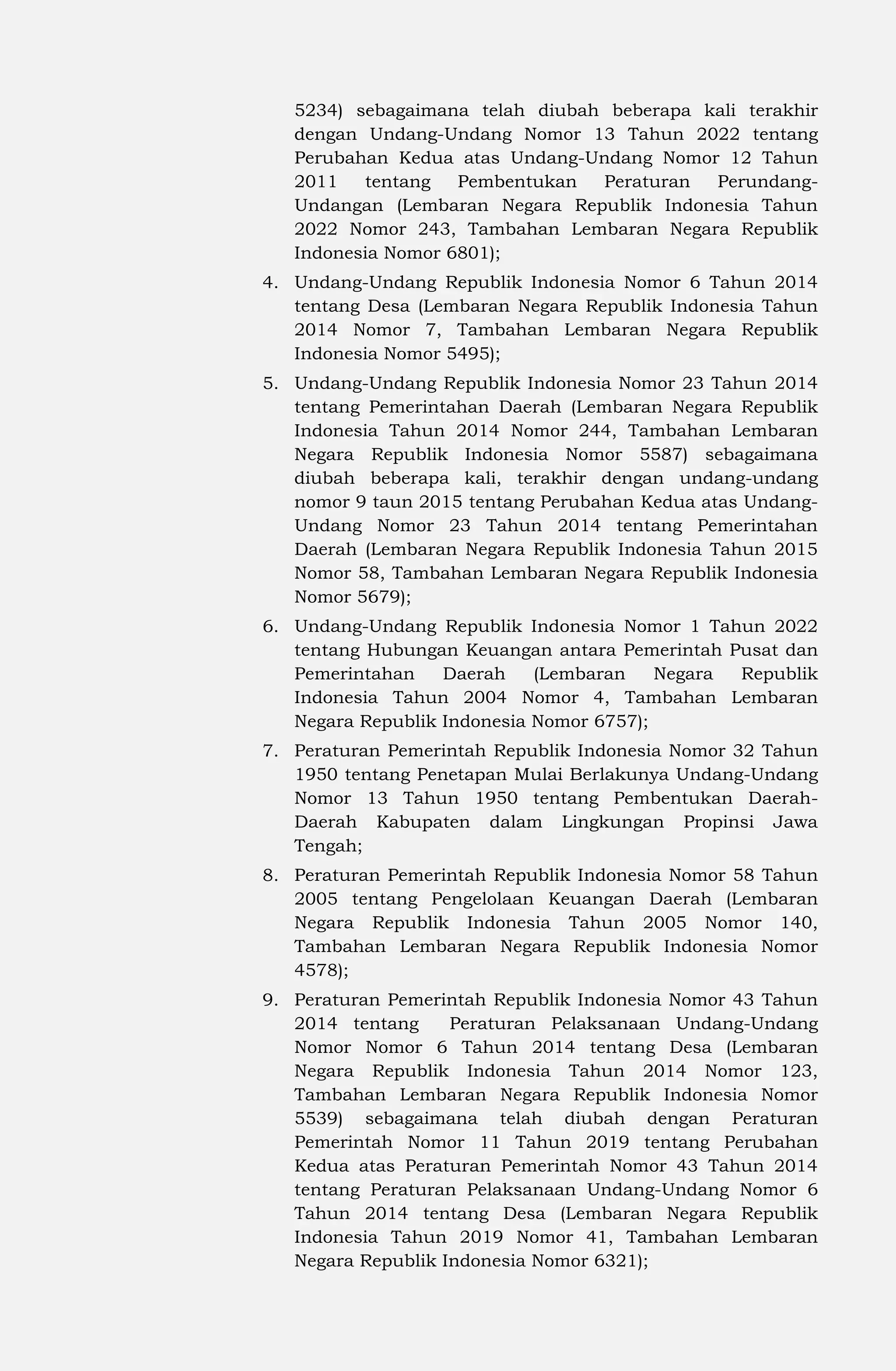 Perkades No. 1 Tahun 2023 | PDF