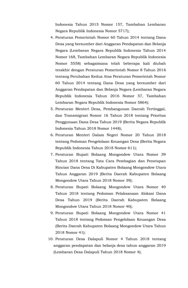 PERSANG NOMOR 1 TAHUN 2019 | PDF