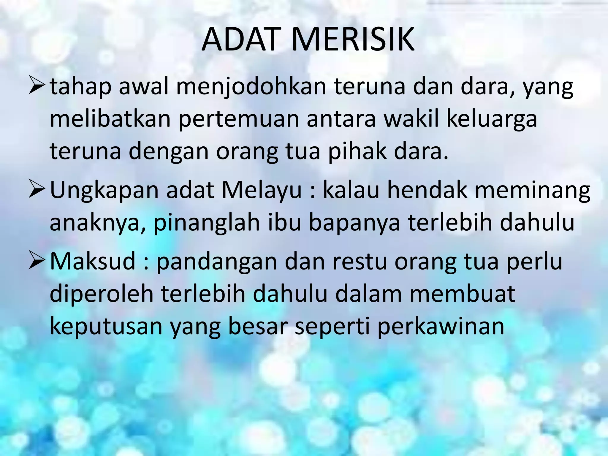 Perkahwinan masyarakat melayu.2pptx | PPTX