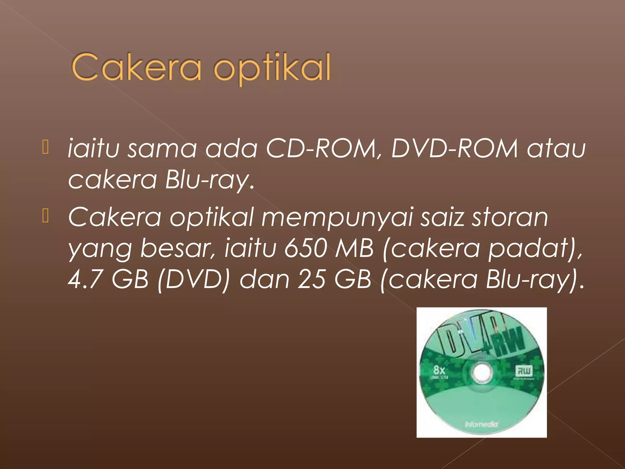 Perkakasan penyimpanan | PPT