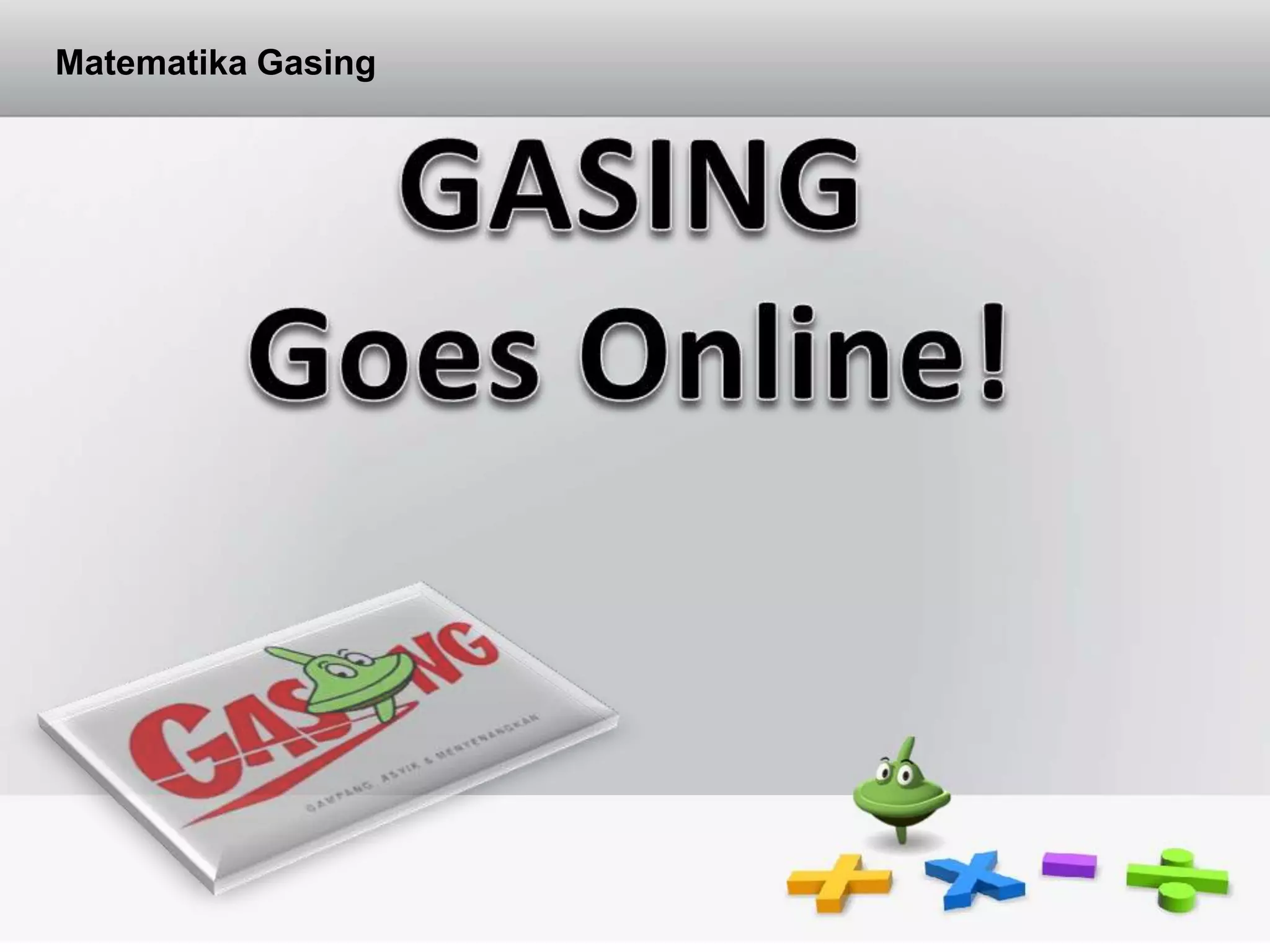 Trik Perkalian [Gasing] | PPTX