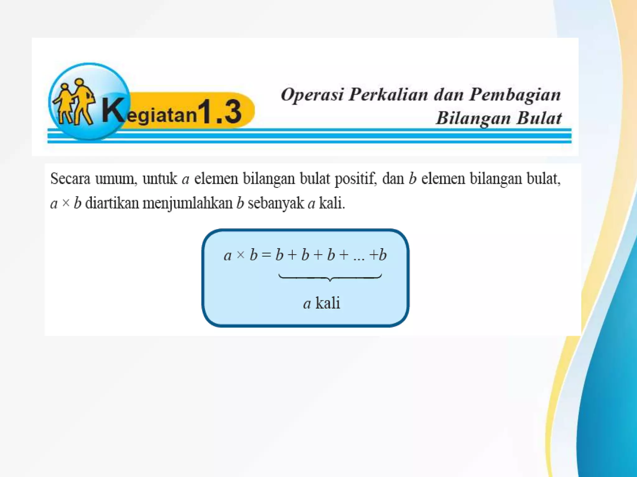 Perkalian dan Pembagian Bilangan Bulat.ppt