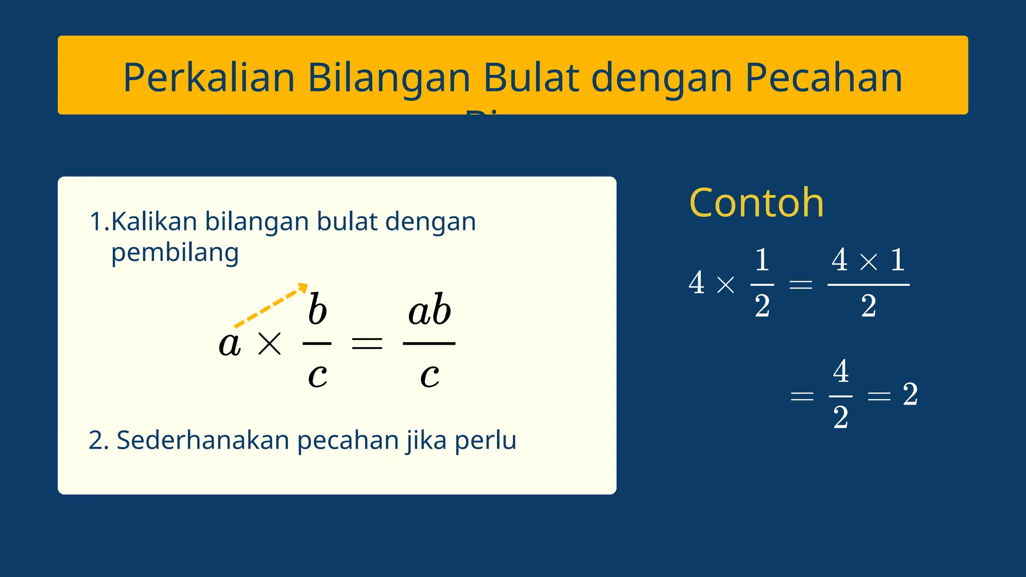 Perkalian dan Pembagian Pecahan bilangan rasionalpptx | PPTX