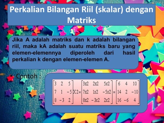 Perkalian matriks | PPTX