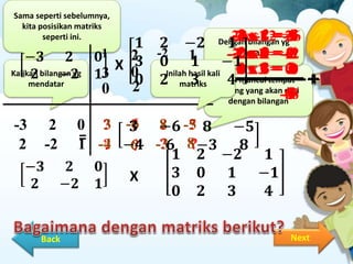 Perkalian matriks | PPTX
