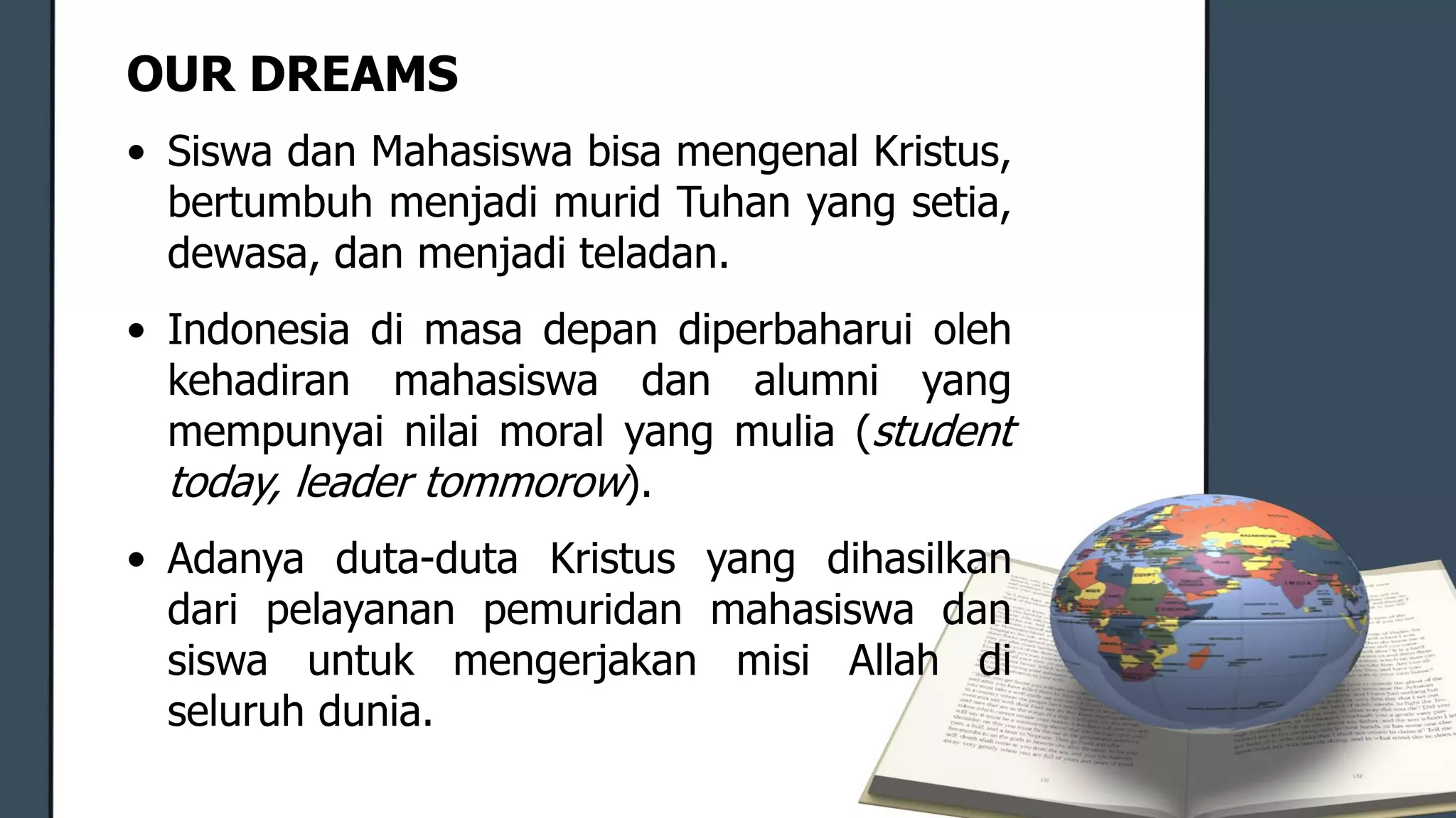 Perkantas: Menghadirkan Murid untuk Transformasi Bangsa dan Misi Dunia ...