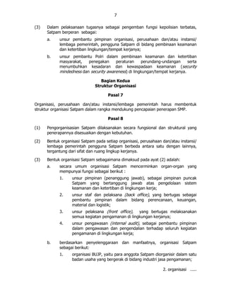 Perkap no-24-tahun-2007 | PDF