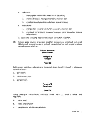 Perkap no 19 th 2010 ttg pelatihan polri | PDF