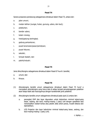 Perkap no 19 th 2010 ttg pelatihan polri | PDF