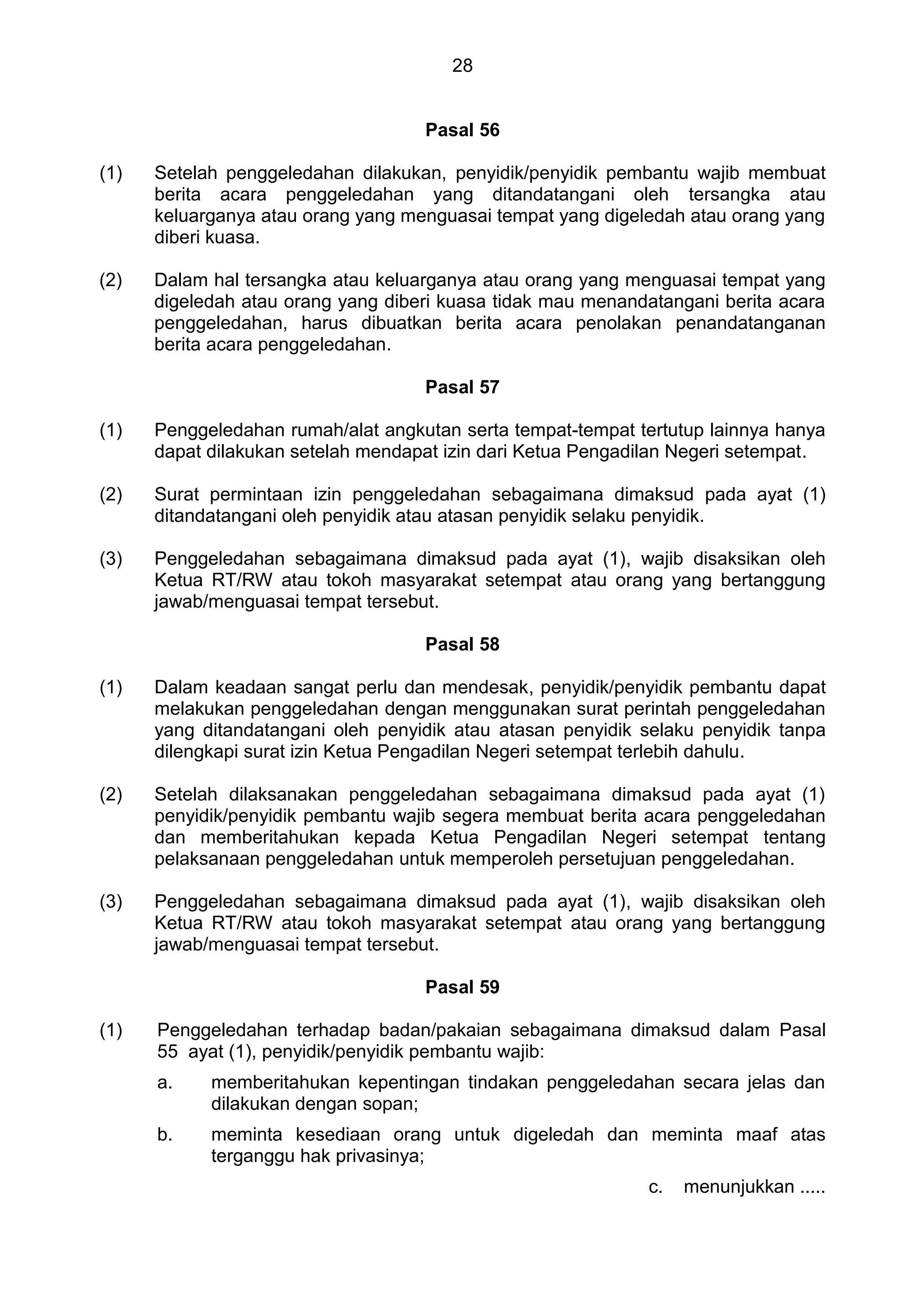 Perka Polri No.14 Thn.2012 ttg Manajemen Penyidikan Tindak Pidana | PDF