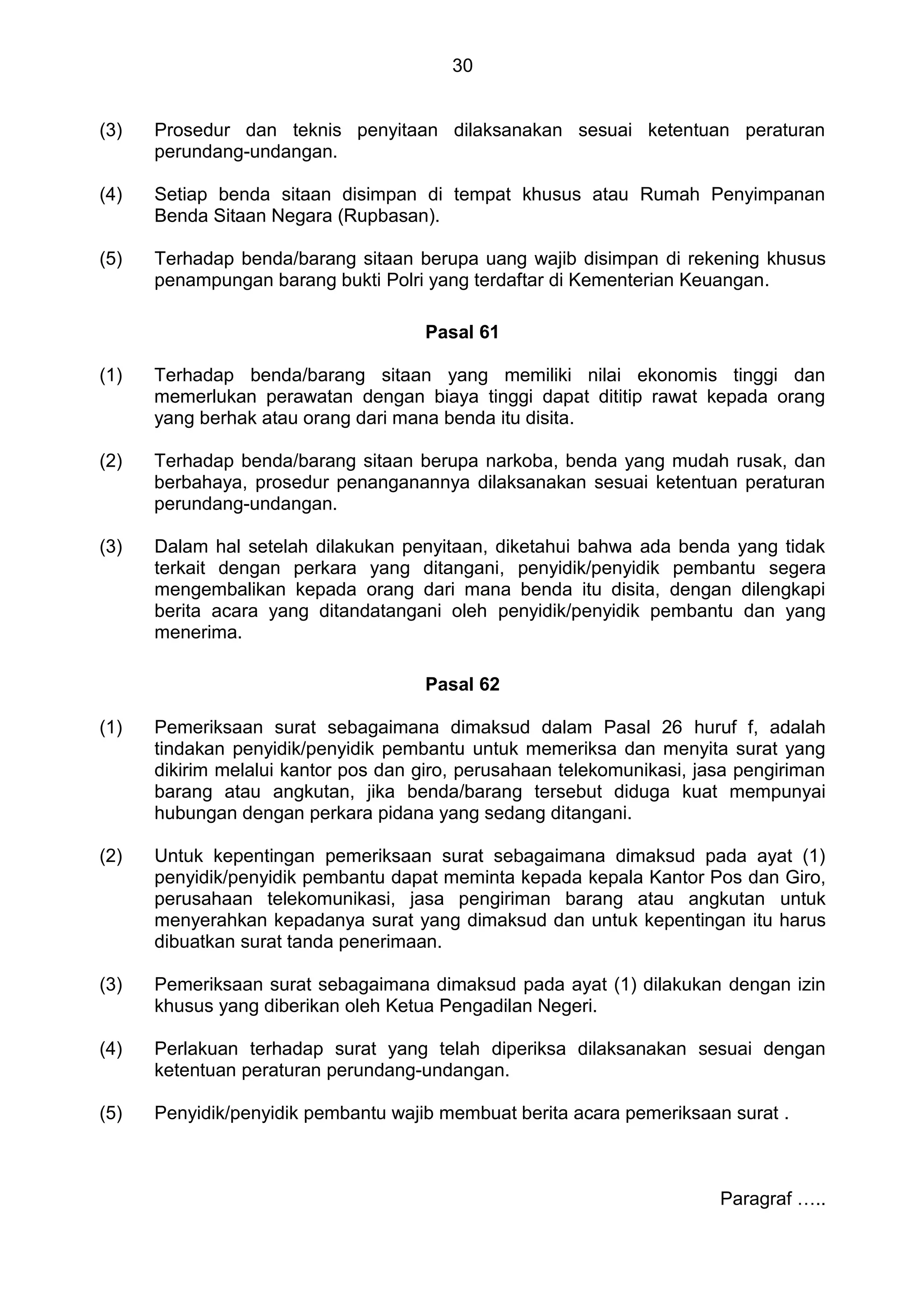 Perka Polri No.14 Thn.2012 ttg Manajemen Penyidikan Tindak Pidana | PDF