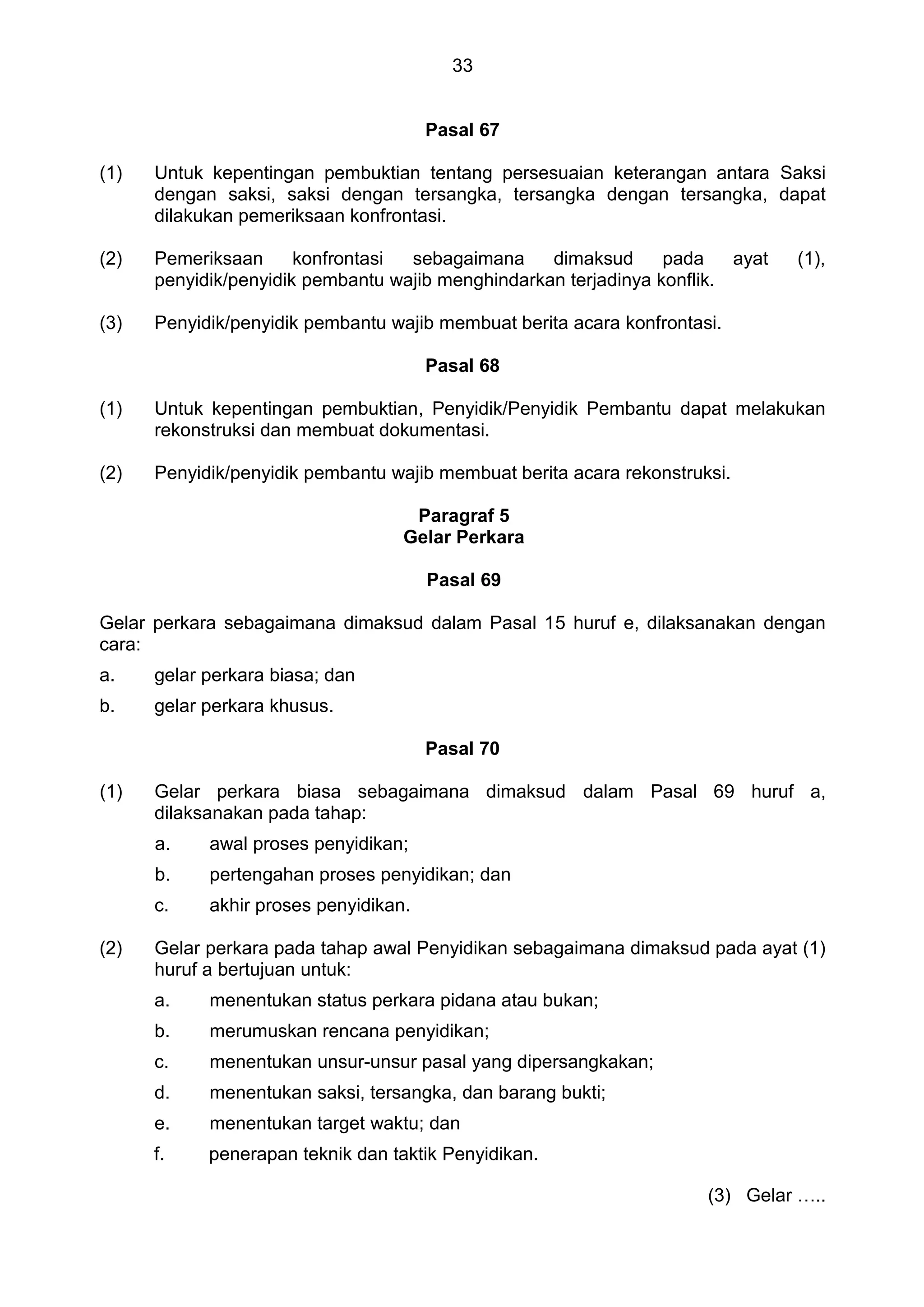 Perka Polri No.14 Thn.2012 ttg Manajemen Penyidikan Tindak Pidana | PDF