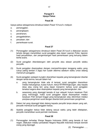 Perka Polri No.14 Thn.2012 ttg Manajemen Penyidikan Tindak Pidana | PDF