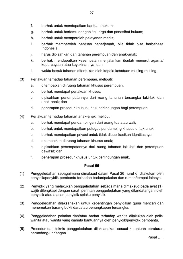 Perka Polri No.14 Thn.2012 ttg Manajemen Penyidikan Tindak Pidana | PDF