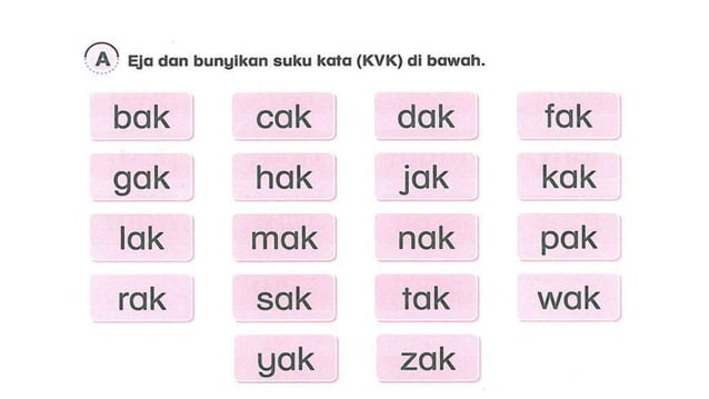 BAHAN MEMBACA MURID BAGI PERKATAAN KVK.pptx