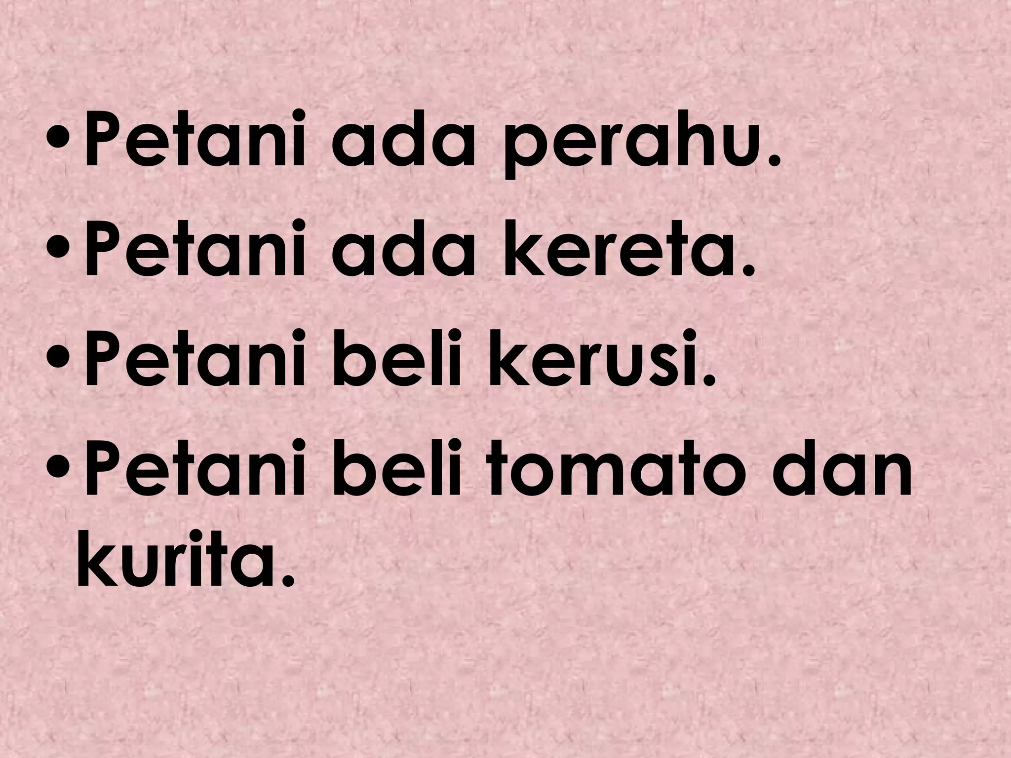 Perkataan kv + kv + kv | PPT