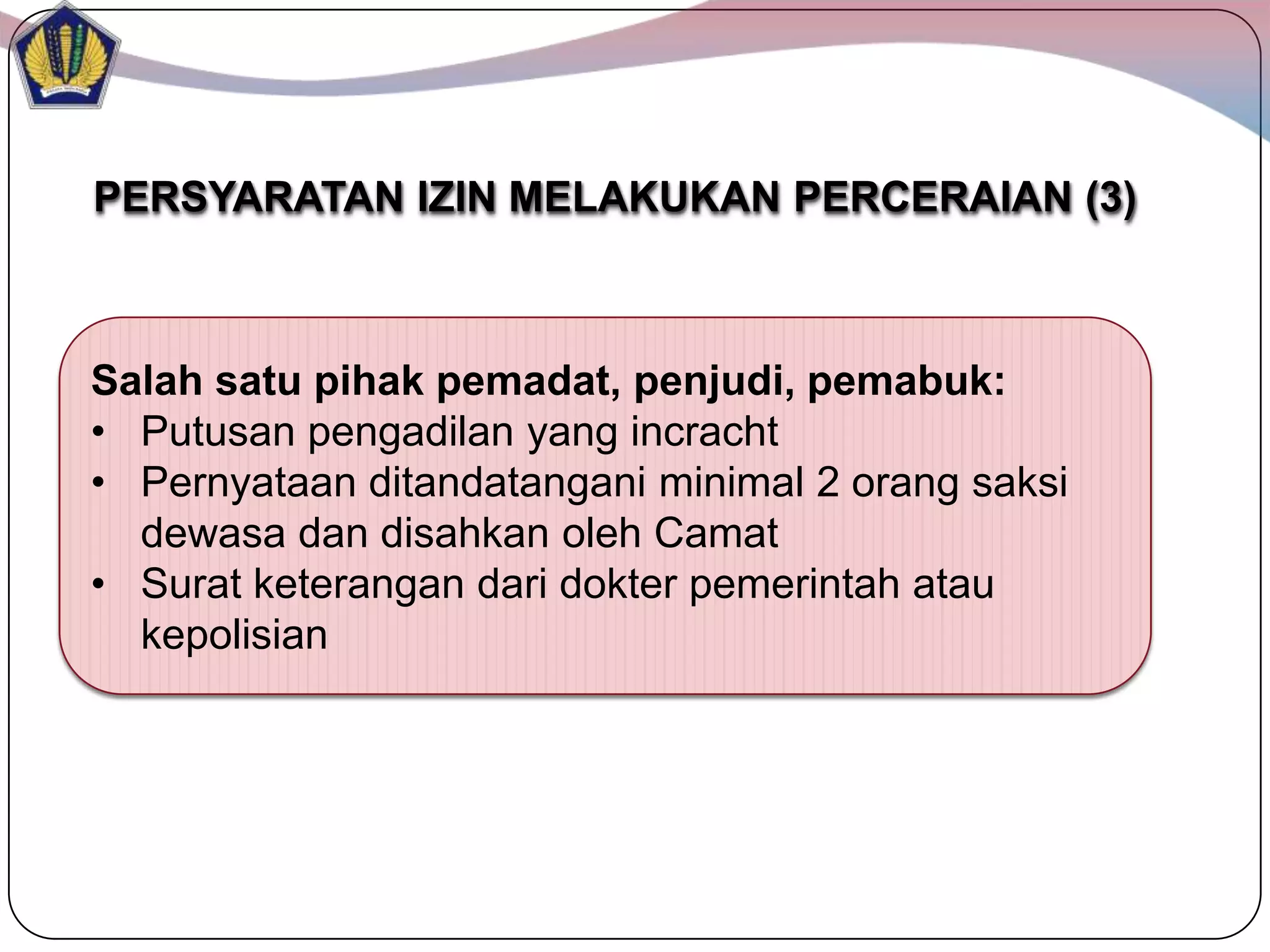 Perkawinan dan perceraian | PPTX