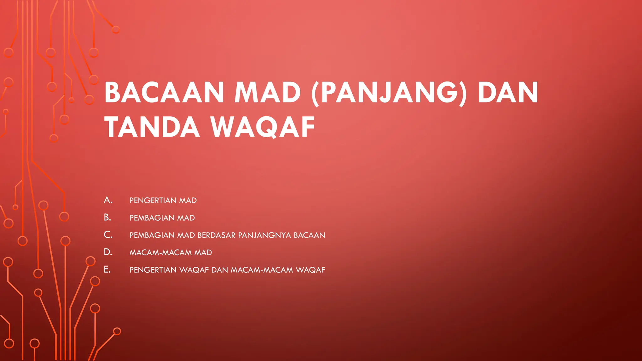 MATERI KE 3 BACAAN MAD (PANJANG) TAHSIN 2025 | PPT