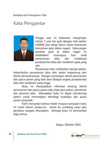 Perkebunan budidaya tebu | PDF
