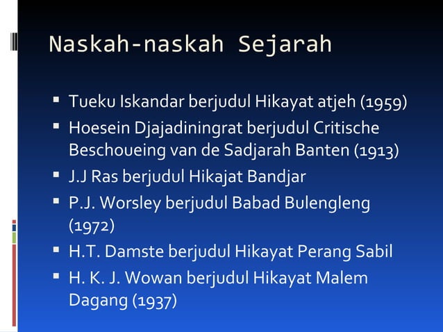 Perkembangan filologi | PPT