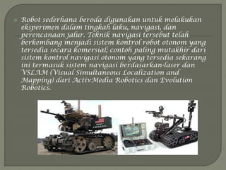 Perkembangan teknologi-robot | PPTX