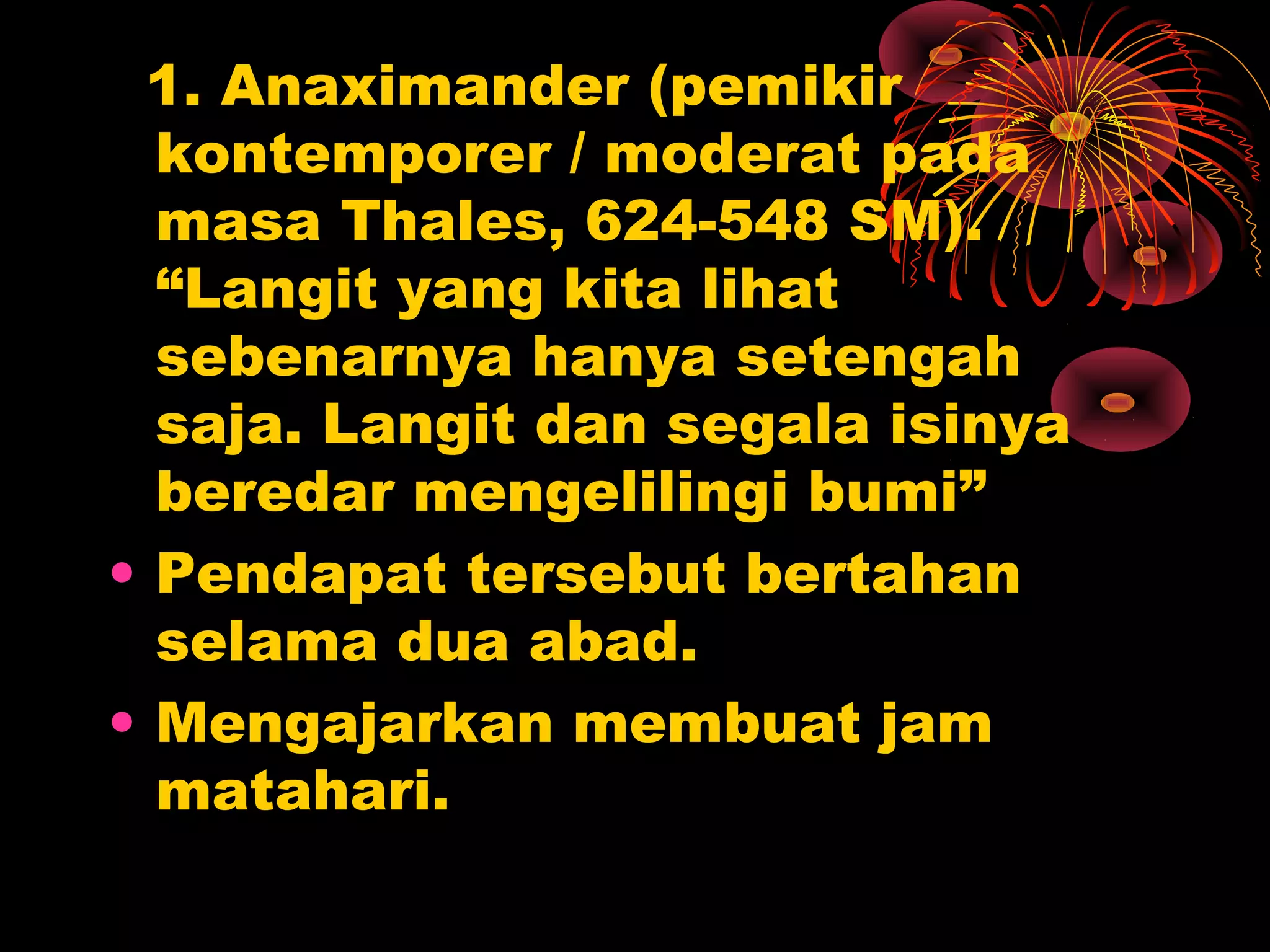 Perkembangan alam pikiran manusia (bab 1) | PPT