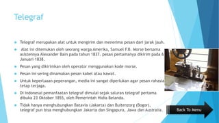 Perkembangan alat komunikasi | PPTX