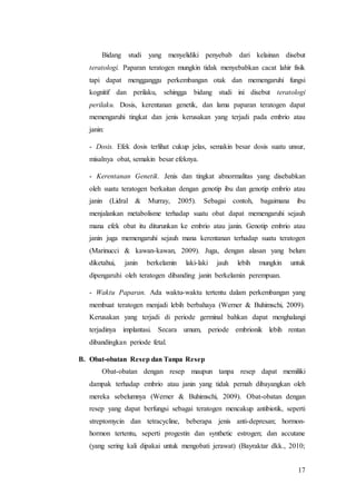 Perkembangan PraKelahiran dan Kelahiran | DOCX