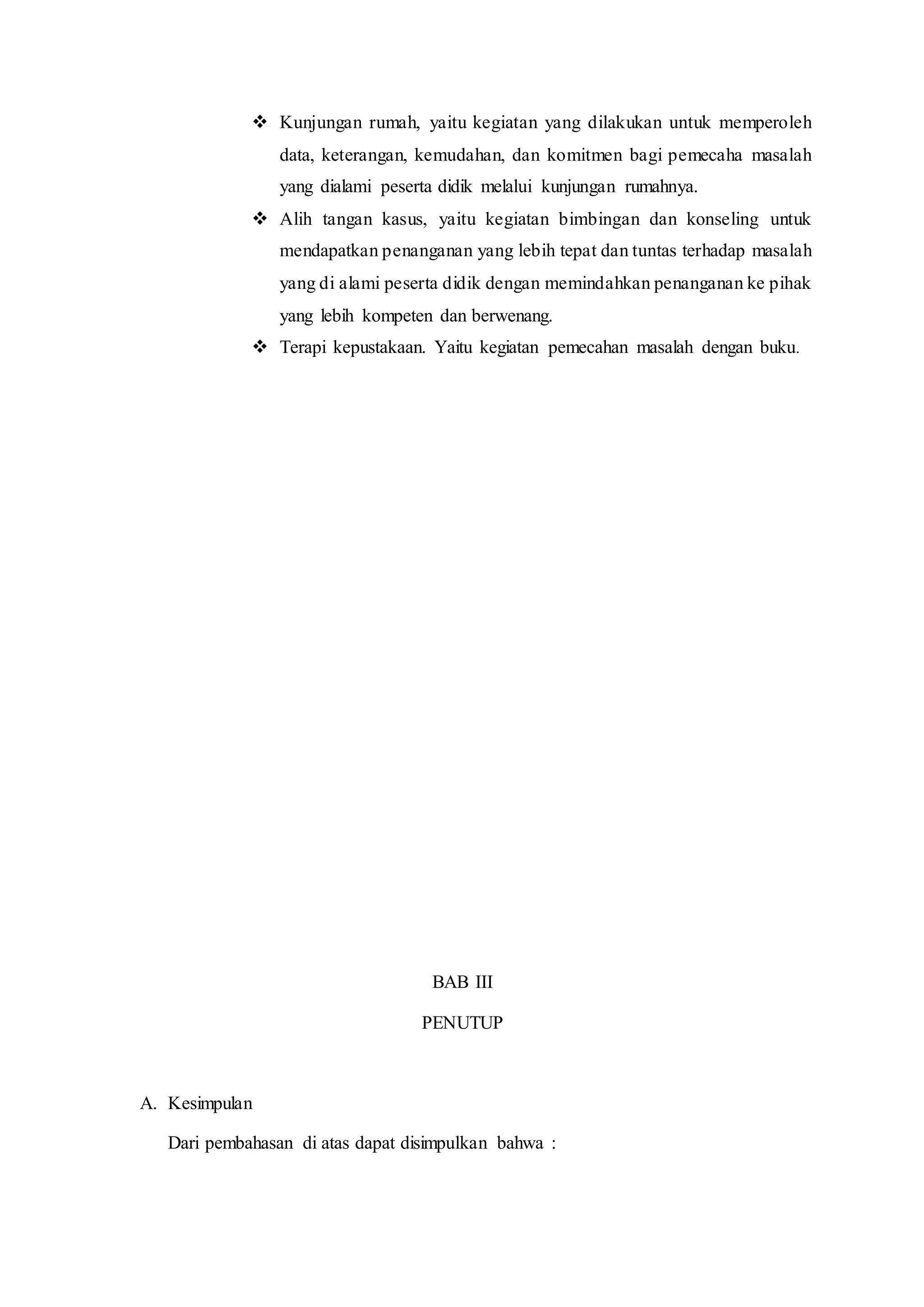 Perkembangan bk, bk komprehensif, pola 17+ | DOCX