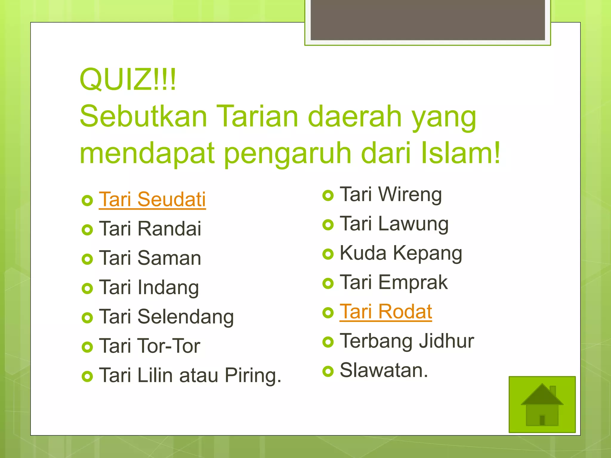 Perkembangan dan Akulturasi Kebudayaan Islam di Nusantara | PPTX Perkembangan dan Akulturasi Kebudayaan Islam di Nusantara | PPTX