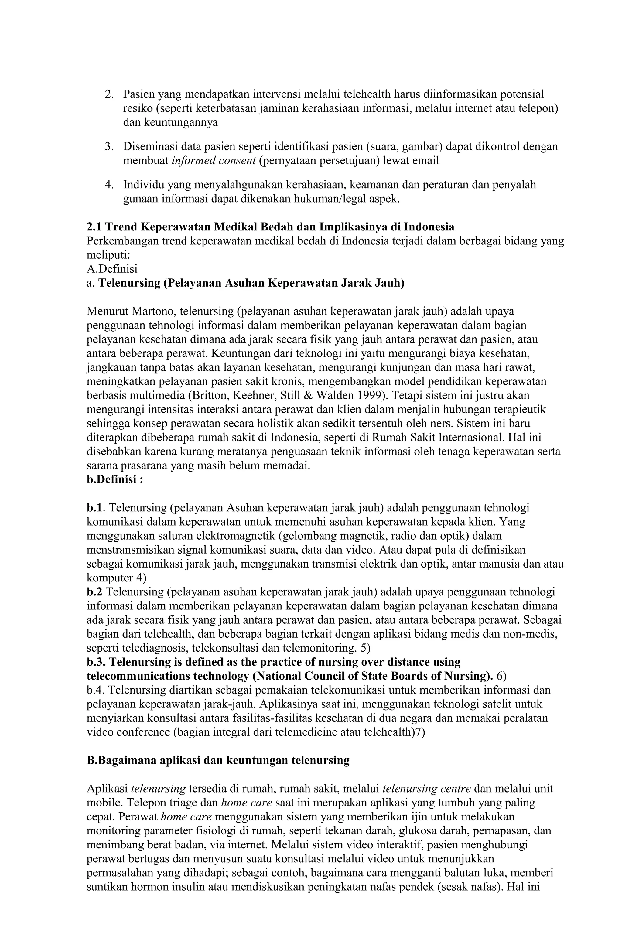 Perkembangan dokumentasi keperawatan | DOC