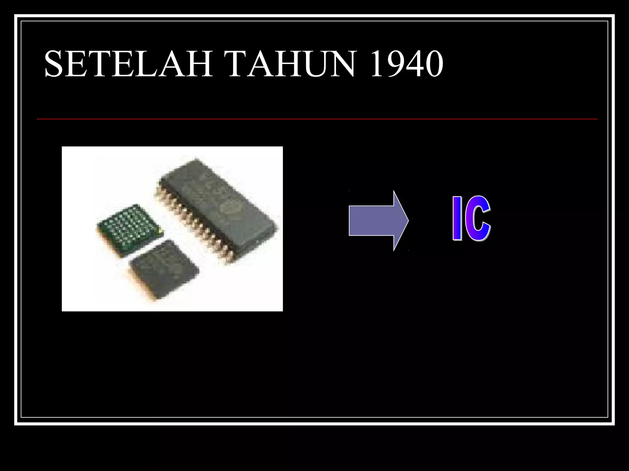 Perkembangan dunia komputer | PPT